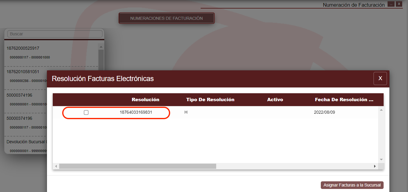 ¿Cómo activar una nueva numeración de facturación electrónica?